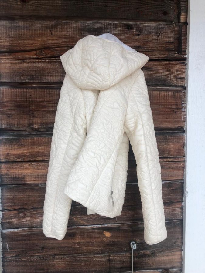 TINA Cream Hooded Rose Garden Quilted Jacket – BELIEVE by tuula rossi