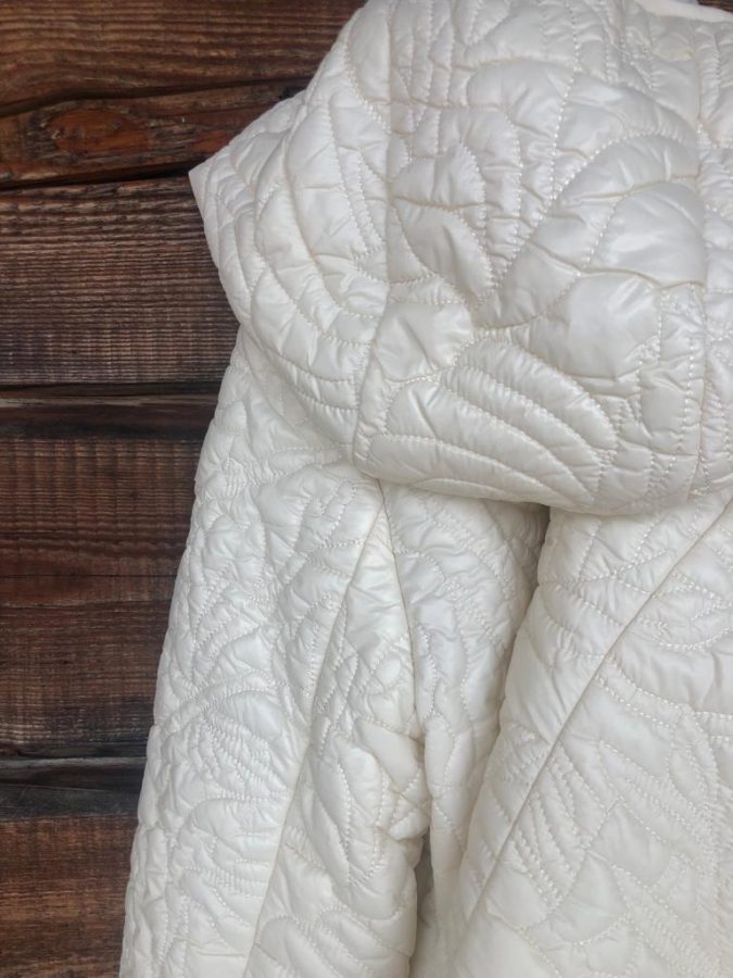 TINA Cream Hooded Rose Garden Quilted Jacket – BELIEVE by tuula rossi